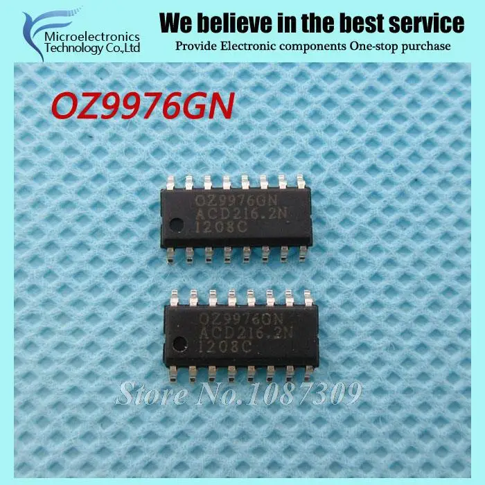 10PCS free shipping OZ9976GN OZ9976 SOP 16 high voltage p to control the LCD TV p new original ...
