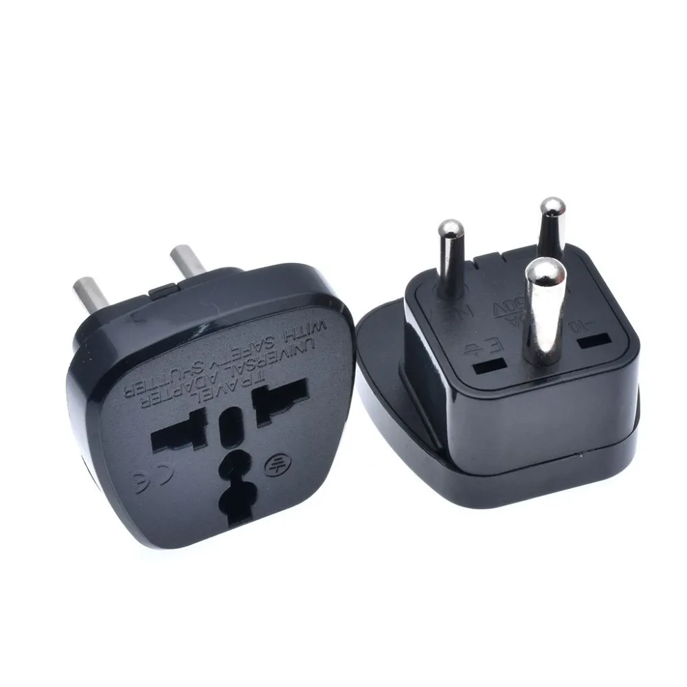 IEC Type D UK/AU/US/EU to Small South Africa Power Plug Converter ...