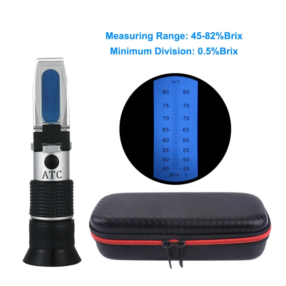 Hand-Held-Brix-Meter-Refractometer-45-82-honey-sugar-refractometer ...