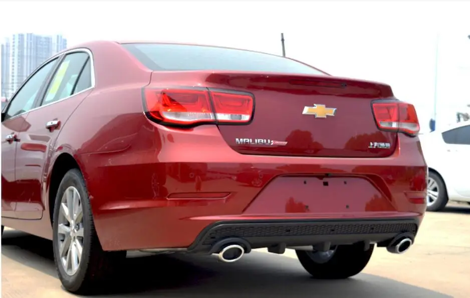 JINGHANG ABS Car Rear Bumper Lip Auto Car Diffuser For Chevrolet malibu ...