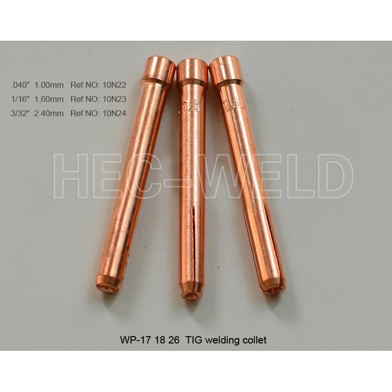 Soldering iron TIG Collets KIT 10N22 10N23 10N24 Fit TIG Welding Torch ...