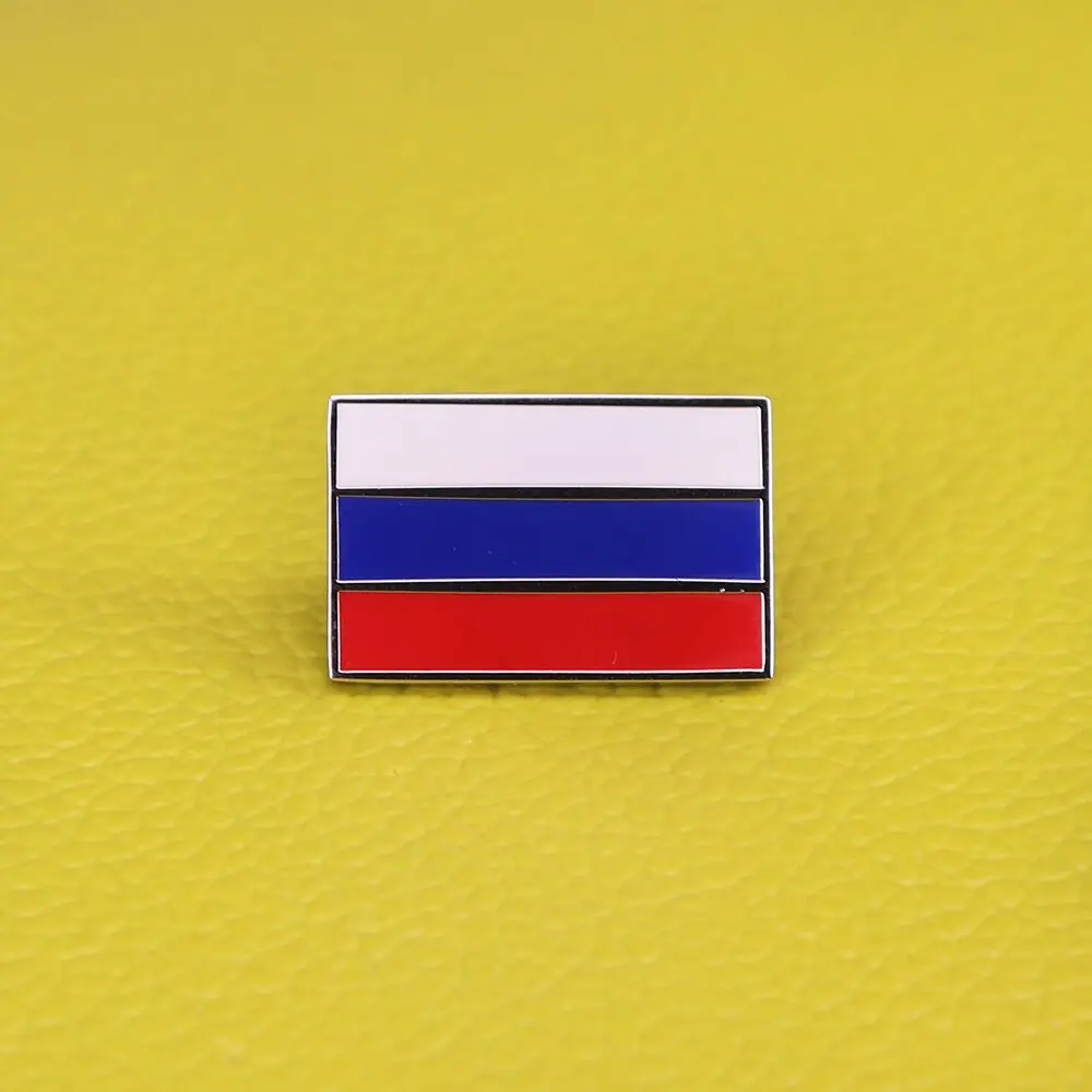 Russian-flag-pin-Soviet-USSR-country-brooch-jewelry-metal-badges ...