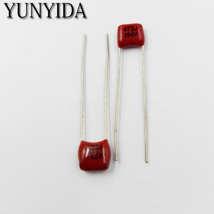 Free Shipping 10pcs, Cbb 473j 100v 0.047uf 47nf P5mm Metallized Film ...