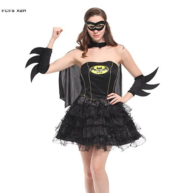 Sexy Female Halloween Batman Costume For Women Movie The Avengers