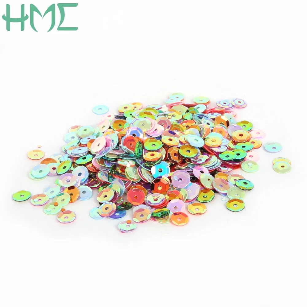 뜨거운 판매 20 그램몫 3456mm 느슨한 라운드 플랫 스팽글 바느질 트림 의류 드레스 모자 액세서리 Diy 공예 아트 장식flat Sequinssequins