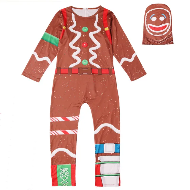 Aliexpress.com : Buy Kids bodysuit Gingerbread man Onesies Teen Youth ...