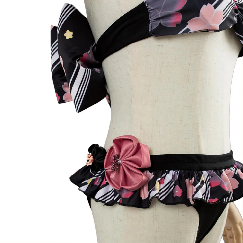 Fate Grand Order Katsushika Hokusai Swimsuit Cosplay Costume For Women ...