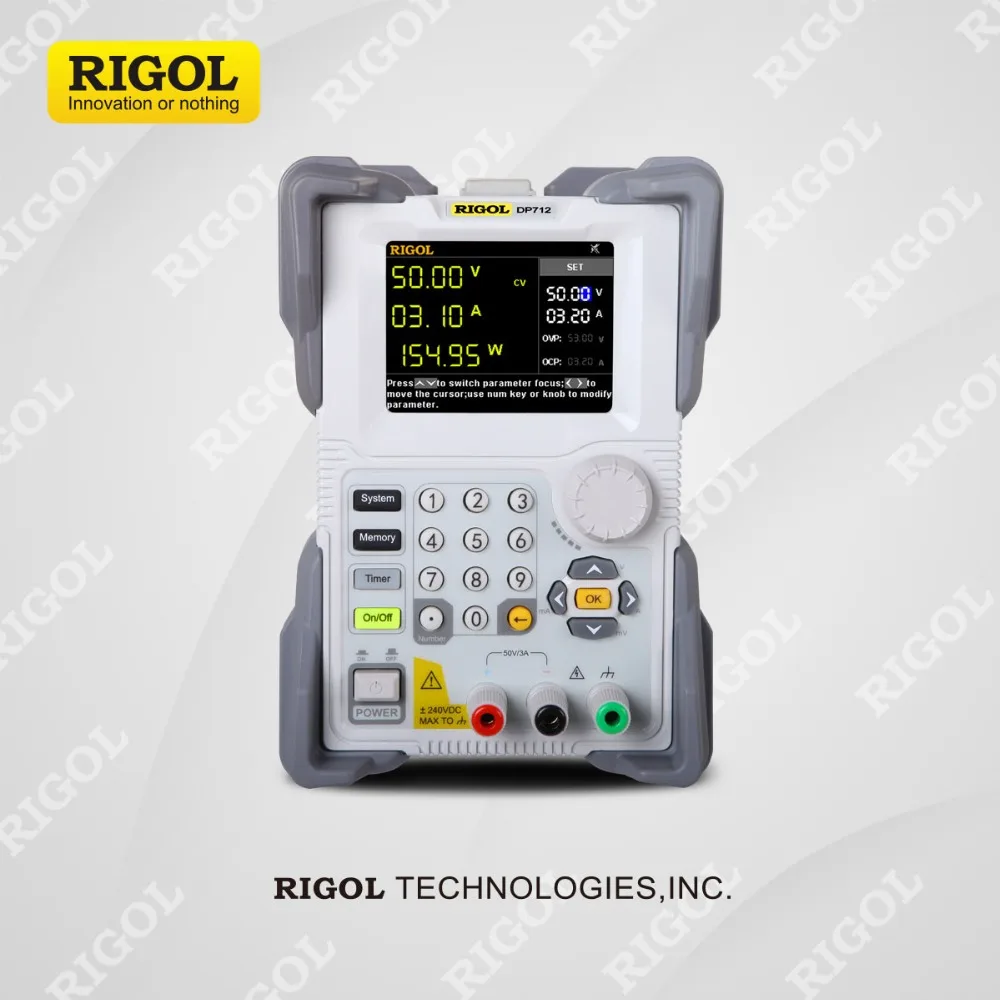 Rigol DP712 Programmable Linear DC Power Supply single channel 50V/3A ...