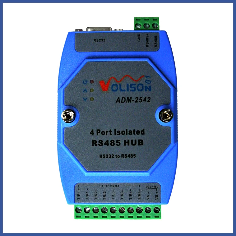 Industrial RS485 Hub Sub sharer 485 Hub 485hub One out 4 Support rs232|Contactors| - AliExpress