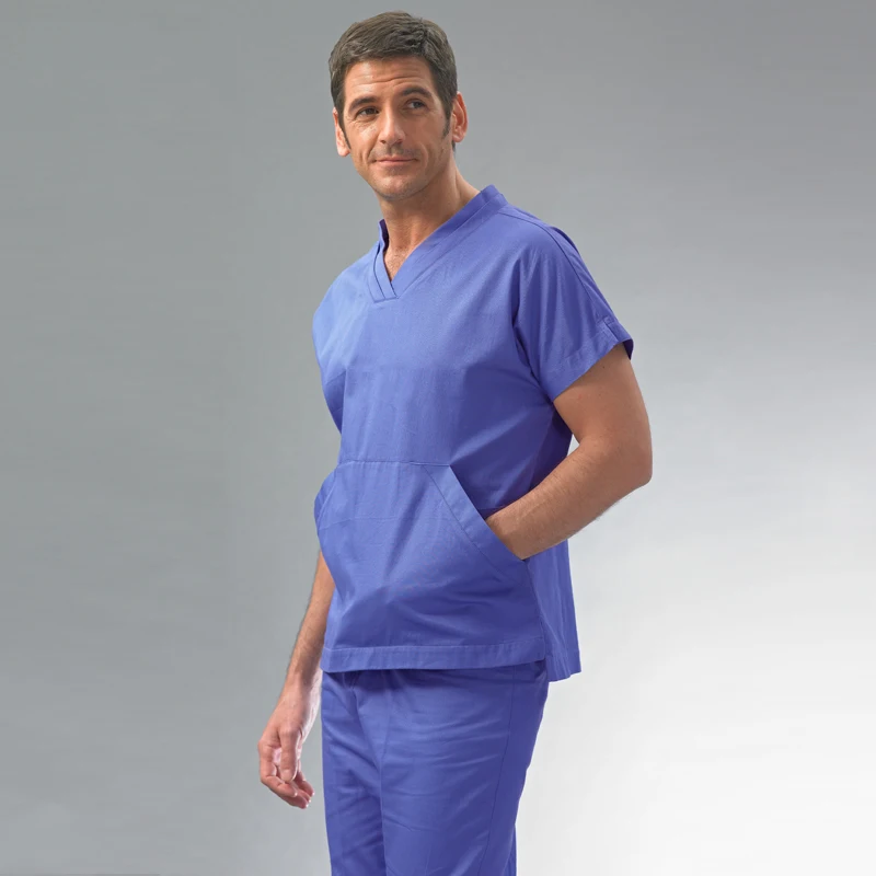 2017 New Medical Clothing Hospital Doctor Nurse Uniform 100 Cotton