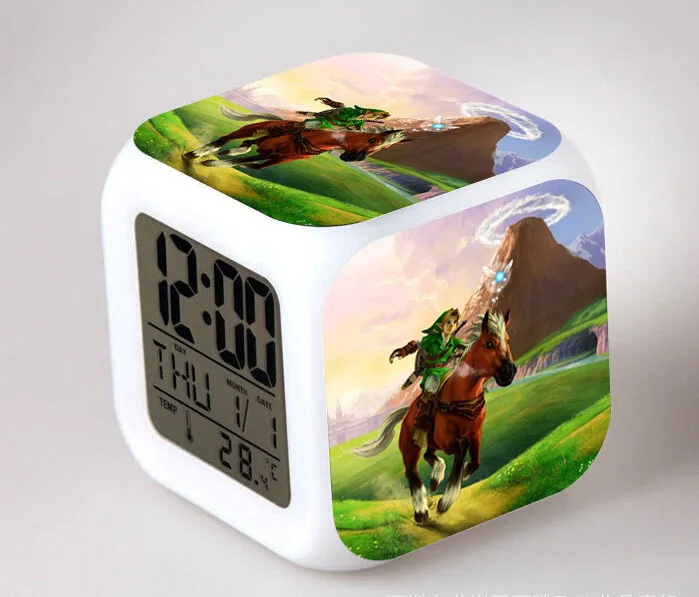 3d Game Legend of Zelda Alarm Clocks,Kids Birthday Gift Multifunctio ...