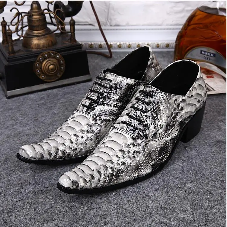Best Quality Handmade Shoes Alligator Crocodile Leather Height ...