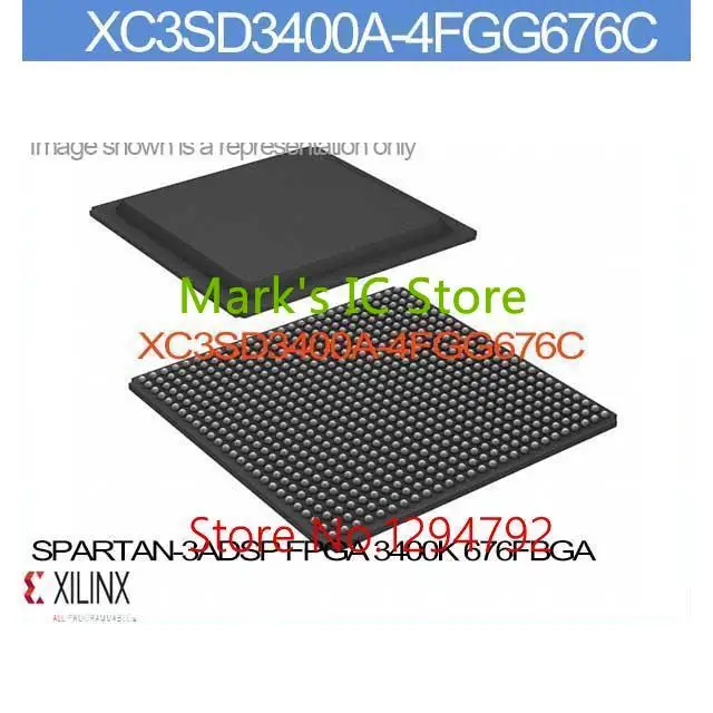 Xc3sd3400a 4fgg676c Spartan 3adsp Fpga 3400k 676fbga Xc3sd3400a 4fgg6 Inc 3sd3400a Xc3sd3400a