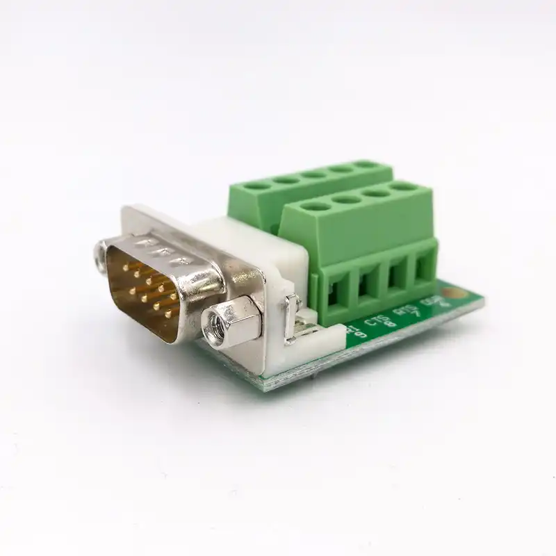 DB9 connector Terminal Module RS232 RS485 Adapter Signals Interface Converter Male Female COM D ...