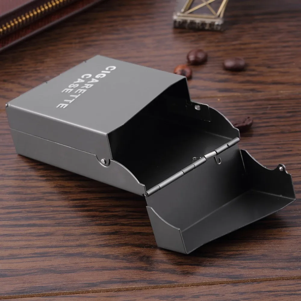 Case for Cigarette Metal Case Aluminum Cigar Cigarette Tobacco Holder ...