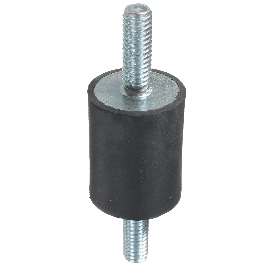 4Pcs M6 Cylinder Type Rubber Shock Absorber 20*25mm Natural Rubber And ...