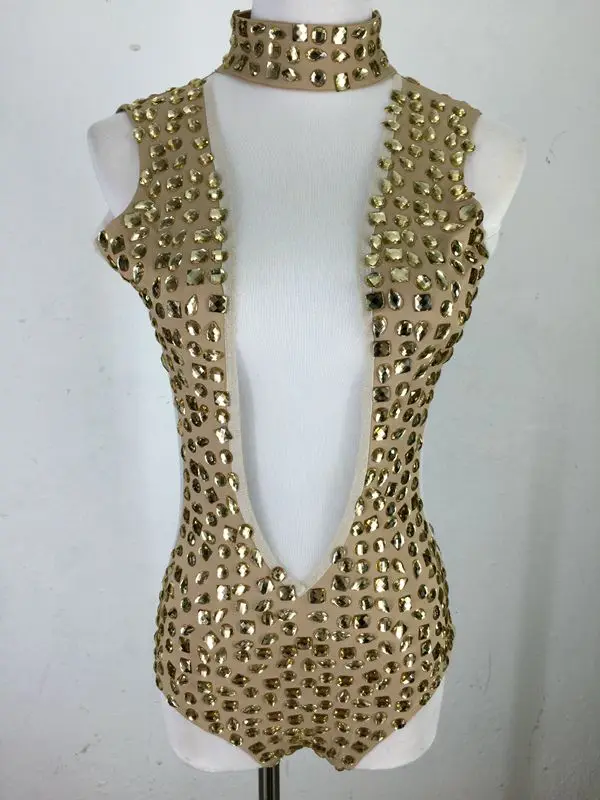 Online Buy Wholesale rhinestone bodysuit from China rhinestone bodysuit ...