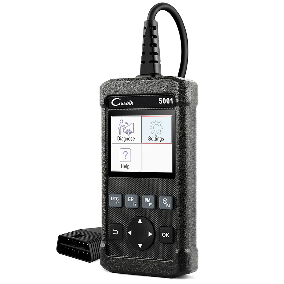 Odb2 Obdii Autos Scanner Launch Creader 5001 Support Multi-language For ...