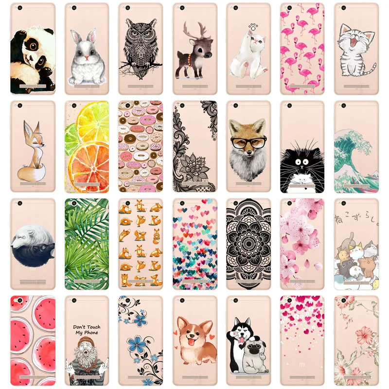 Phone Case For Xiaomi Redmi 4A Case Soft TPU Silicone Phone Cover for ...