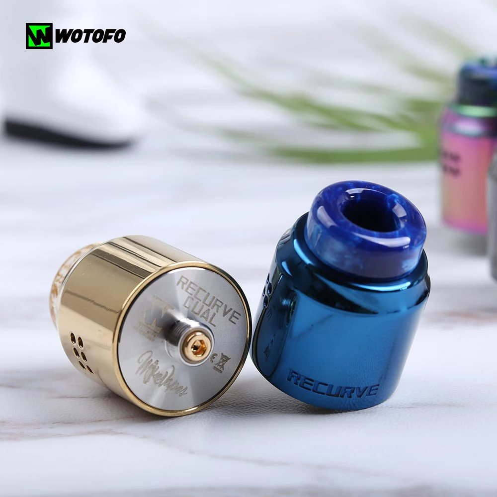 Original Wotofo Recurve Dual RDA Vape Tank Vaporizer Rebuilding ...