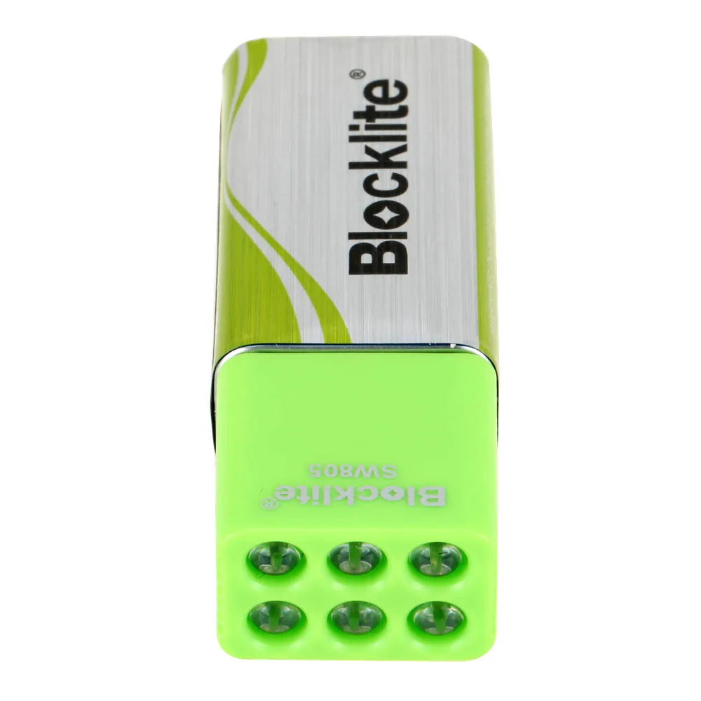 Blocklite LED Flashlight Mini 9 Volt Flashlight Outdoor Camping Hiking ...