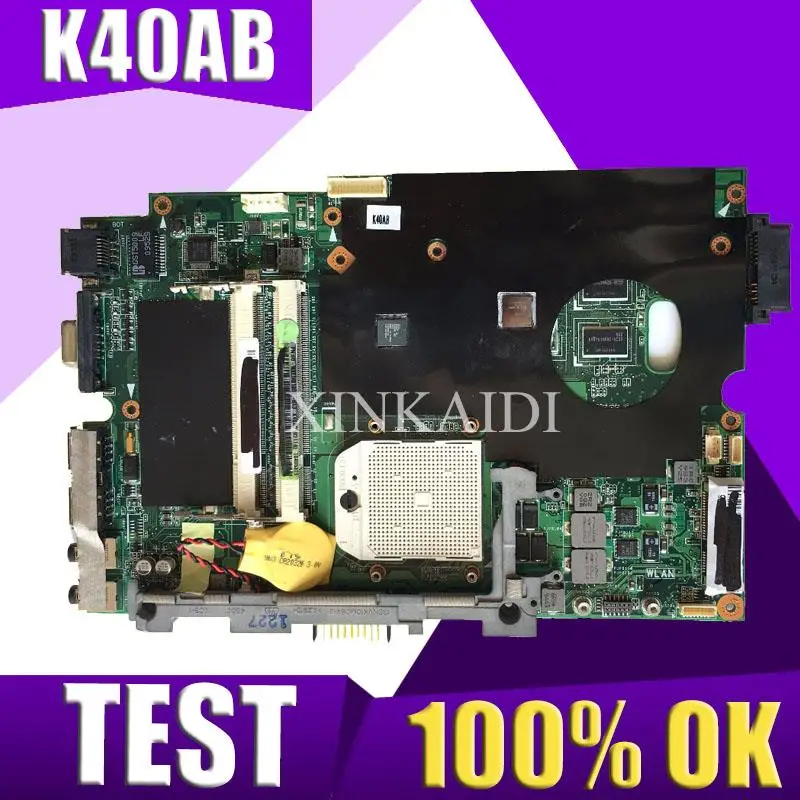 Xinkaidi K40AB материнская плата для ноутбука ASUS K40AB K40AD K40AF K50AB K50AD K50AF K40IJ ...