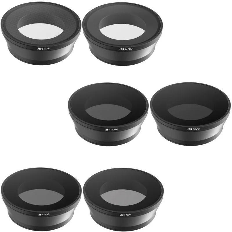 Aluminum Glass HD-MRC UV CPL Star ND8 Filter Lens Cap Color Cover ...