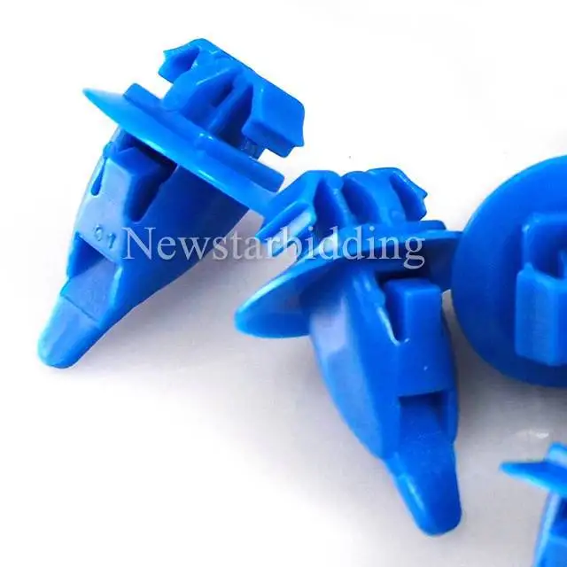 50x新フェンダーホイールフレア成形ブルークリップパネルナイロントヨタ90904 67036|nylon retainers|clip ...