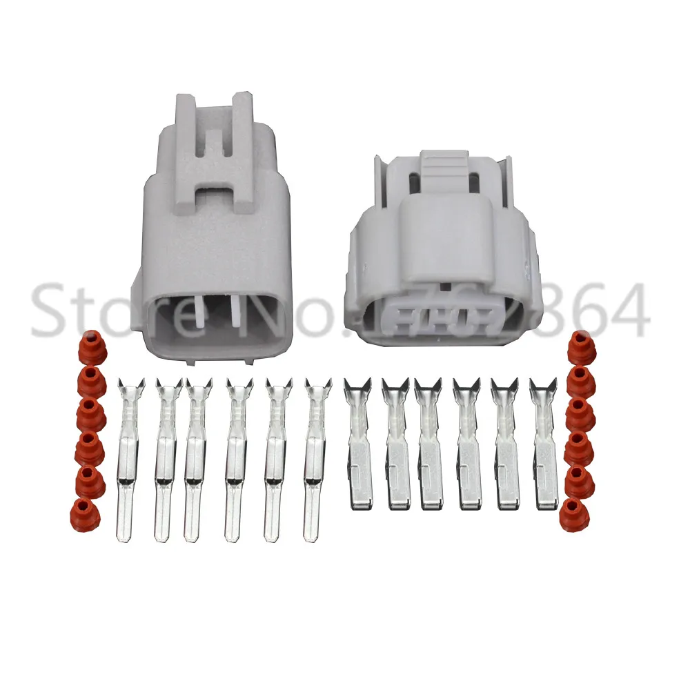 10 set Toyota 6 pins DJ70613 2.2 11/21 female and male waterproof auto automotive connector ...