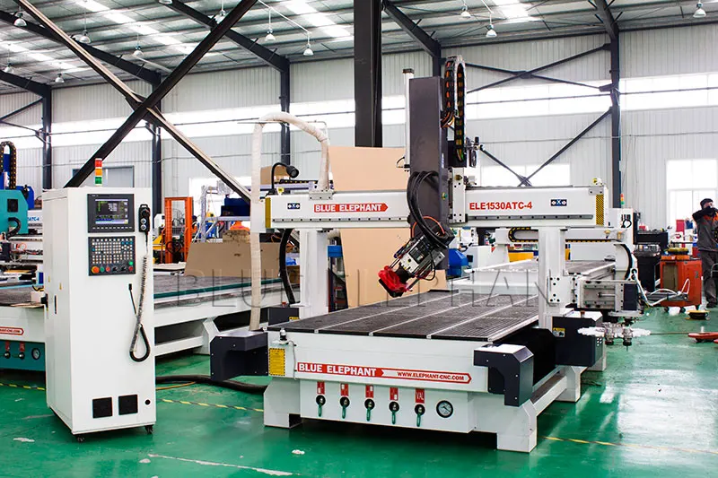 1325 2030 2040 Heavy Duty Atc Woodworking Cnc Router Servo Motor For Xyz Axis With 9kw Spindle 