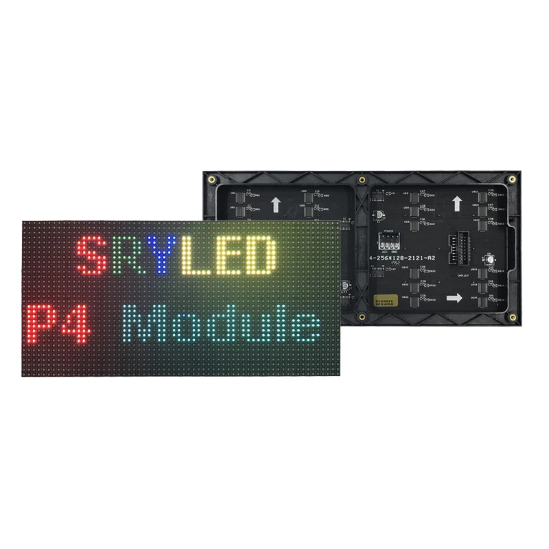 Módulo de matriz LED de interior P4 SMD 2121 RGB, módulo de pantalla ...