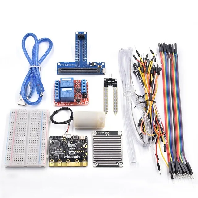 Microbit Automatic irrigation module DIY kit soil moisture detection ...