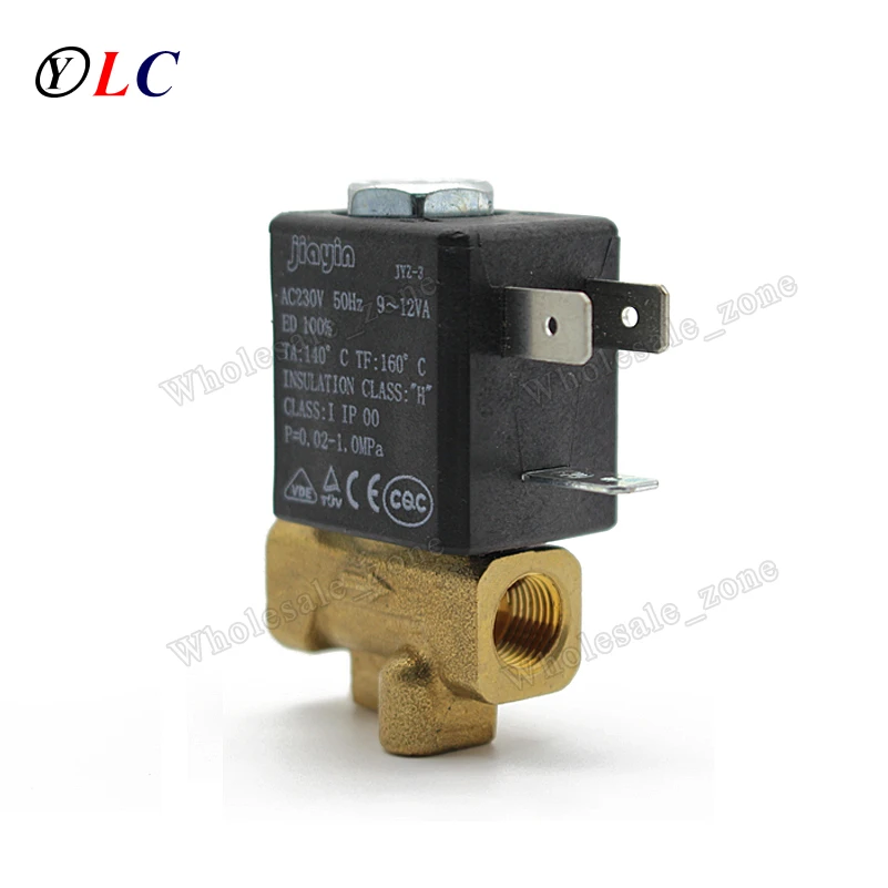 JYZ-3M нормально закрытый N.C 2/2 способ прямого действия AC 230V G1/8 ...