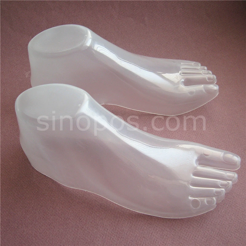 Shoes Support Foot Form Hollow, Plastic Feet Model Display Rack, Sandal ...