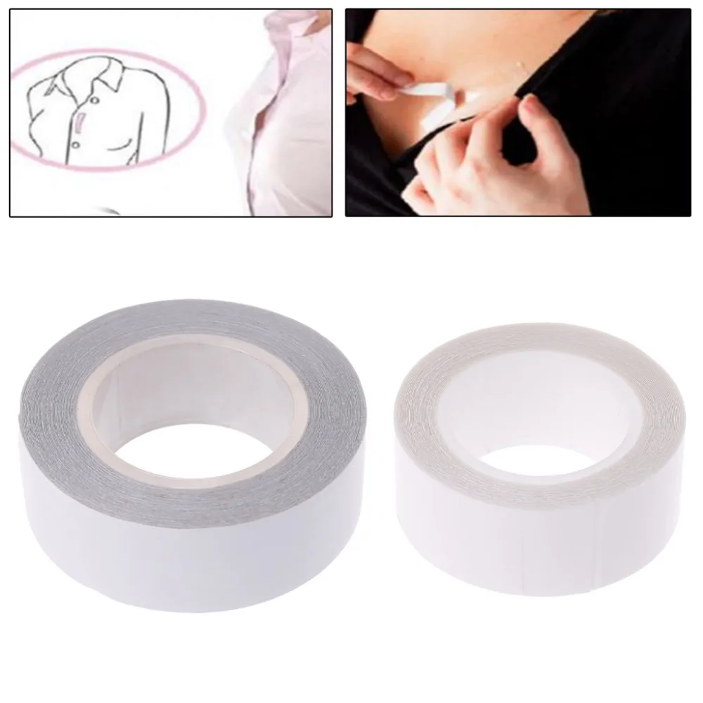 3m 5m Safe Adhesive Bra Lingerie Body Tape Clothing Clear Bra Strip Medical V Neck Women Secret