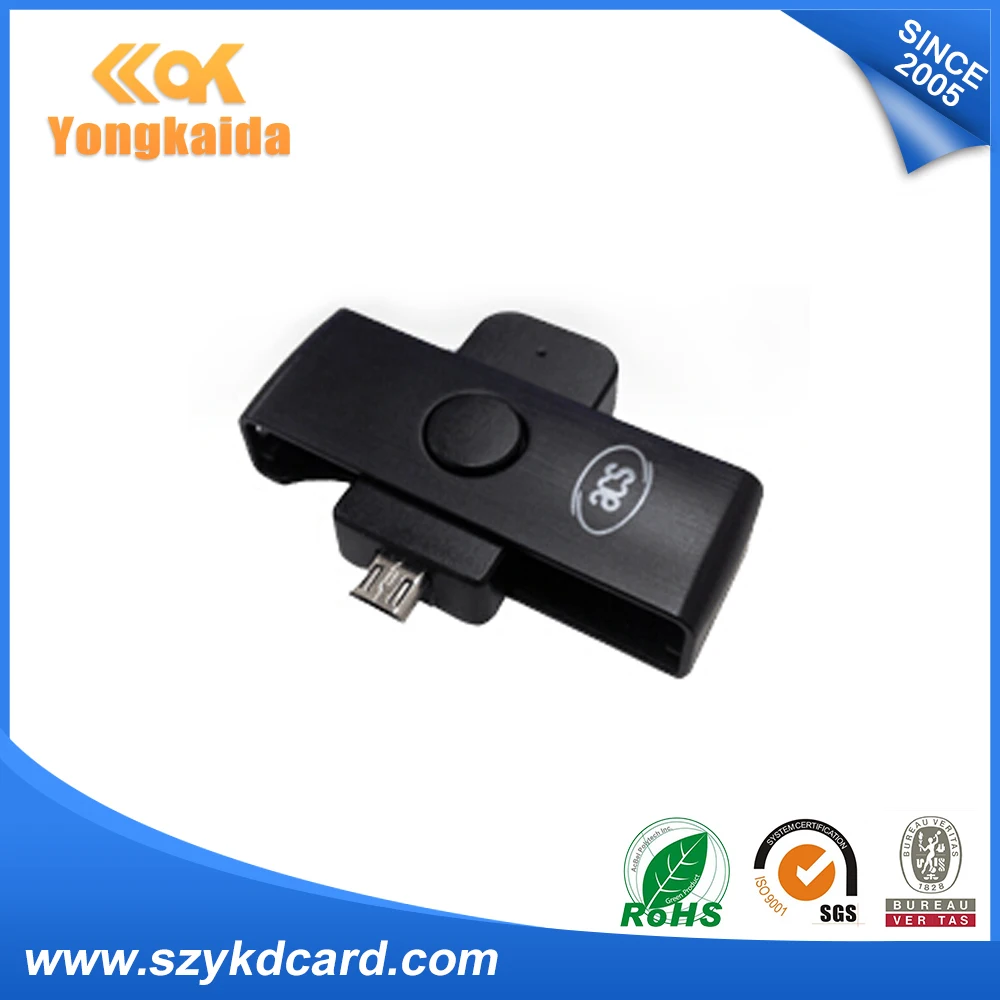 Yongkaida acr38 smart card reader ACR38U N1 Pocket Mate PC Linked rfid ...