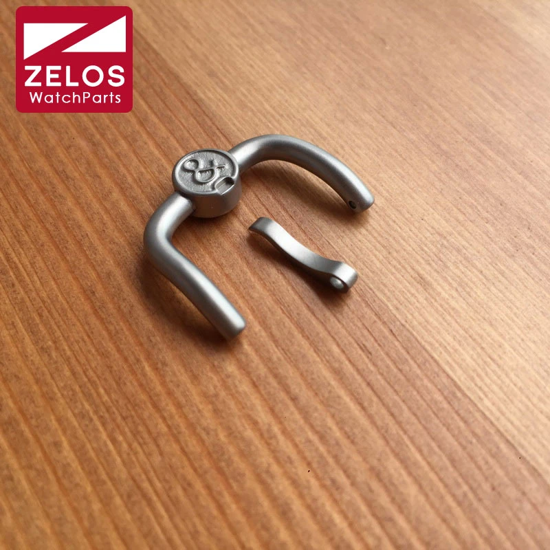 18mm Matte Titanium Color Br Watch Buckle/clasp For Bell Ross Watch ...