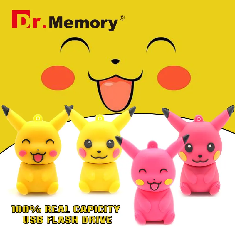 Aliexpress.com: Comprar Pikachu pokemon Cartoon Pen Drive USB Flash ...