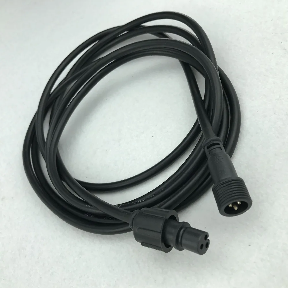 xConnect type BLACK 7.6m(25feet)3 core waterproof extension cable,one ...