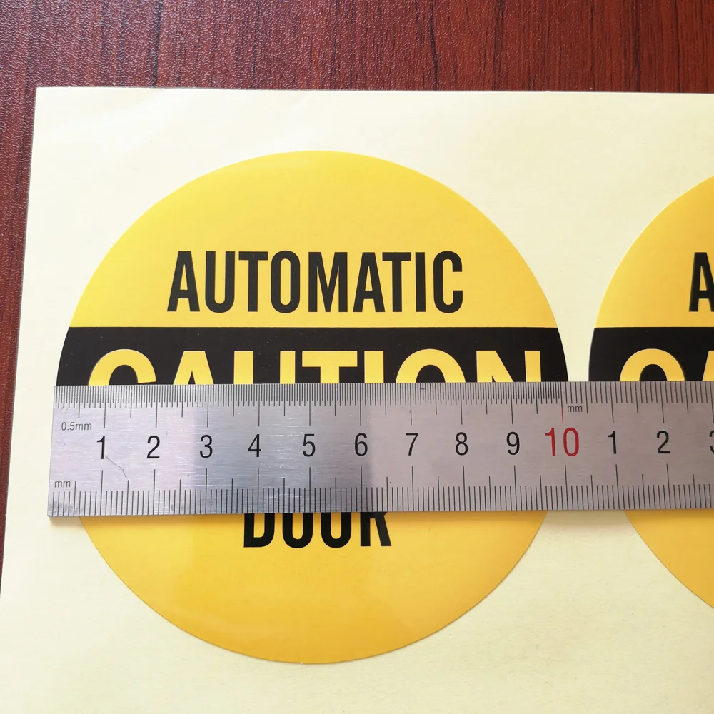 Stanley Automatic Door Sign Stickers