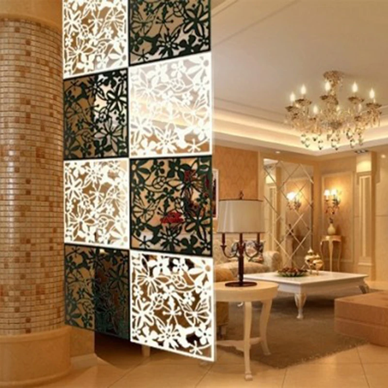6pcs Room Divider Screen Partition Modern Biombo Folding Screen ...