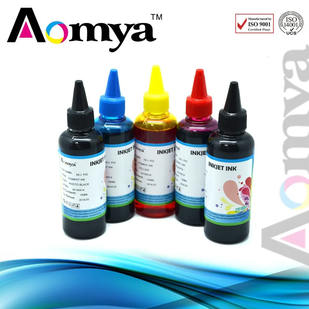 500ml Bulk Dye Refill Ink For Canon PIXMA ip7250 iP8750 MG5450 MX725 ...