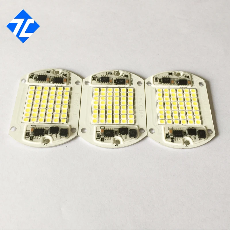Free Shipping 10pcs Ac220-240v 50w Integrated Led Chip High Power ...