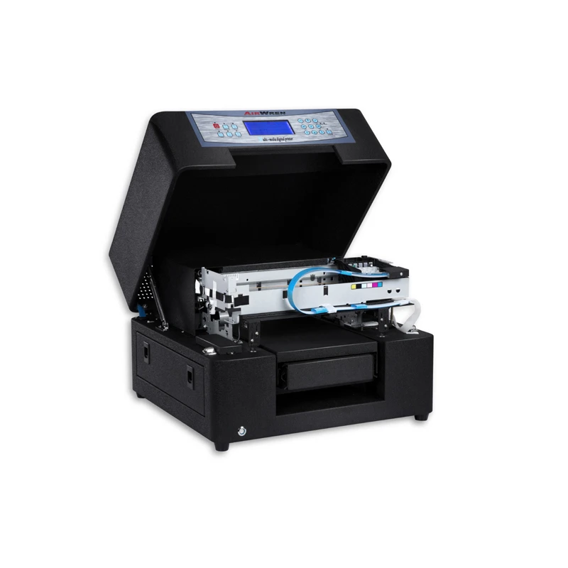 A4 Eco Solvent Printer Small Desktop Solvent Flatbed Printing Machine ...
