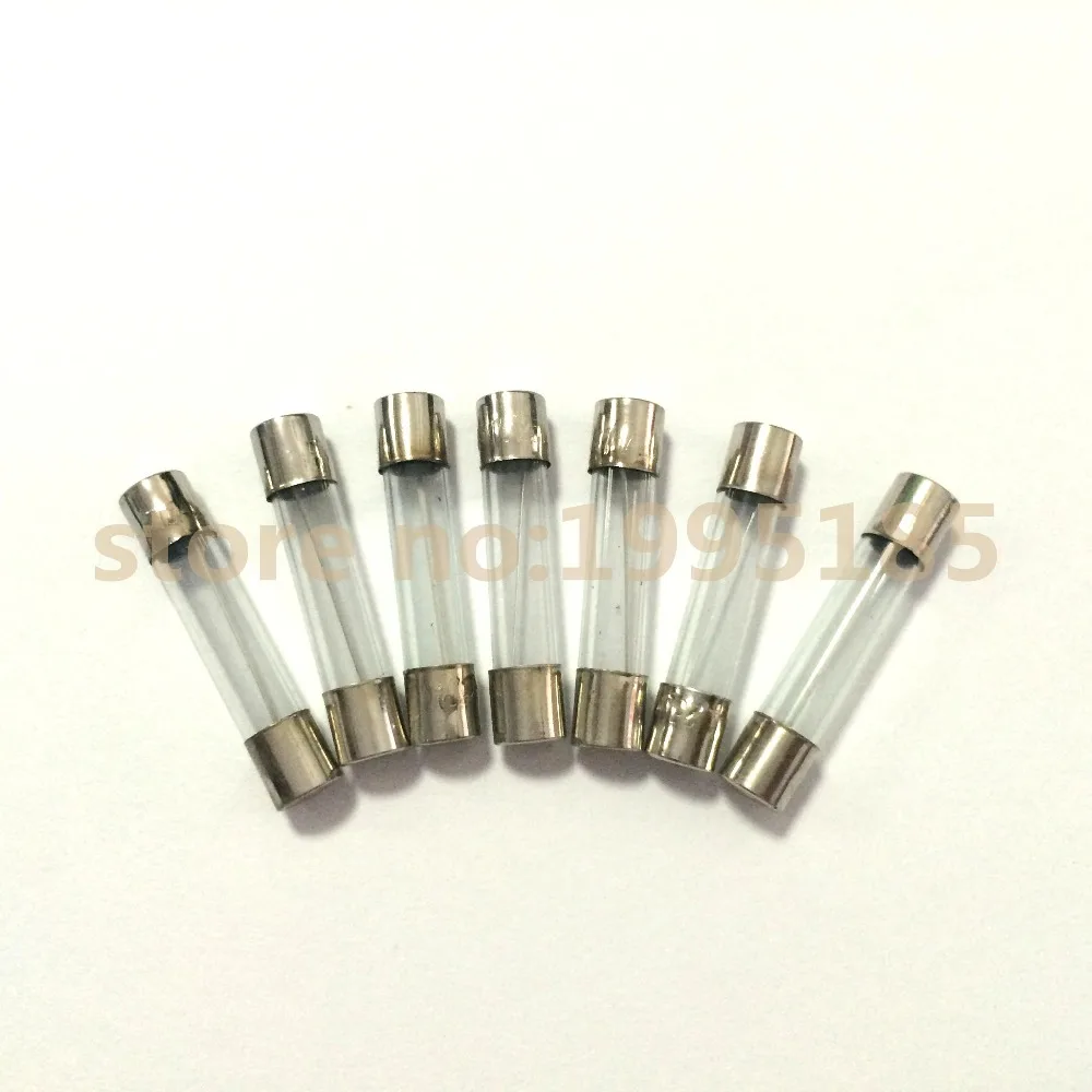 Fusible de vidrio de soplado rápido, 10 piezas, 6x30 SMD, 0.5A, 250V, 6x30|tube fuse|blow glass ...