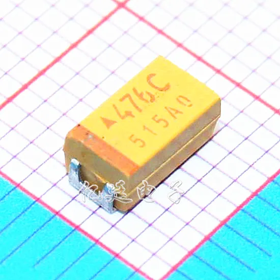 Patch Tantalum Capacitor 47UF 16V Type C 6032 476C 10% Bile Capacitor ...