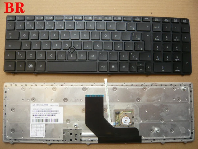 best notebook keyboard for HP 6560B 8560P BRAZILIAN/FRENCH/ITALIAN ...