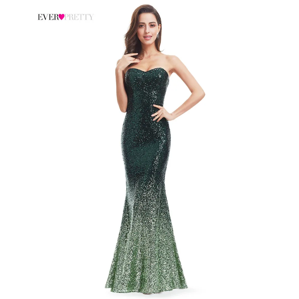 Sparkle Prom Dress Ever Pretty Women Mermaid Sweetheart Strapless ...