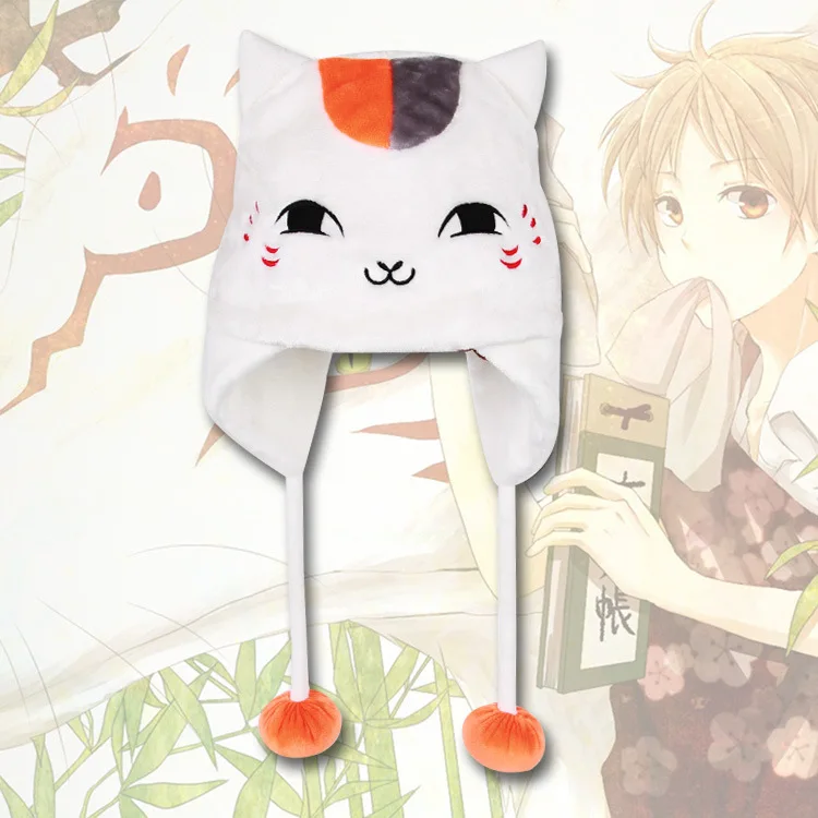Hot warm lovely anime hat Natsume Yuujinchou neko sensei hat /Totoro ...