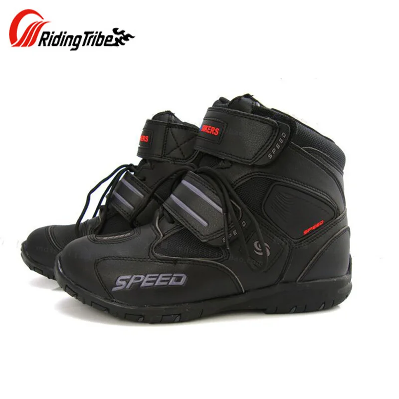 Motorcycle-Boots-Men-Microfiber-Leather-Shoes-Moto-Bike-SPEED-Racing ...